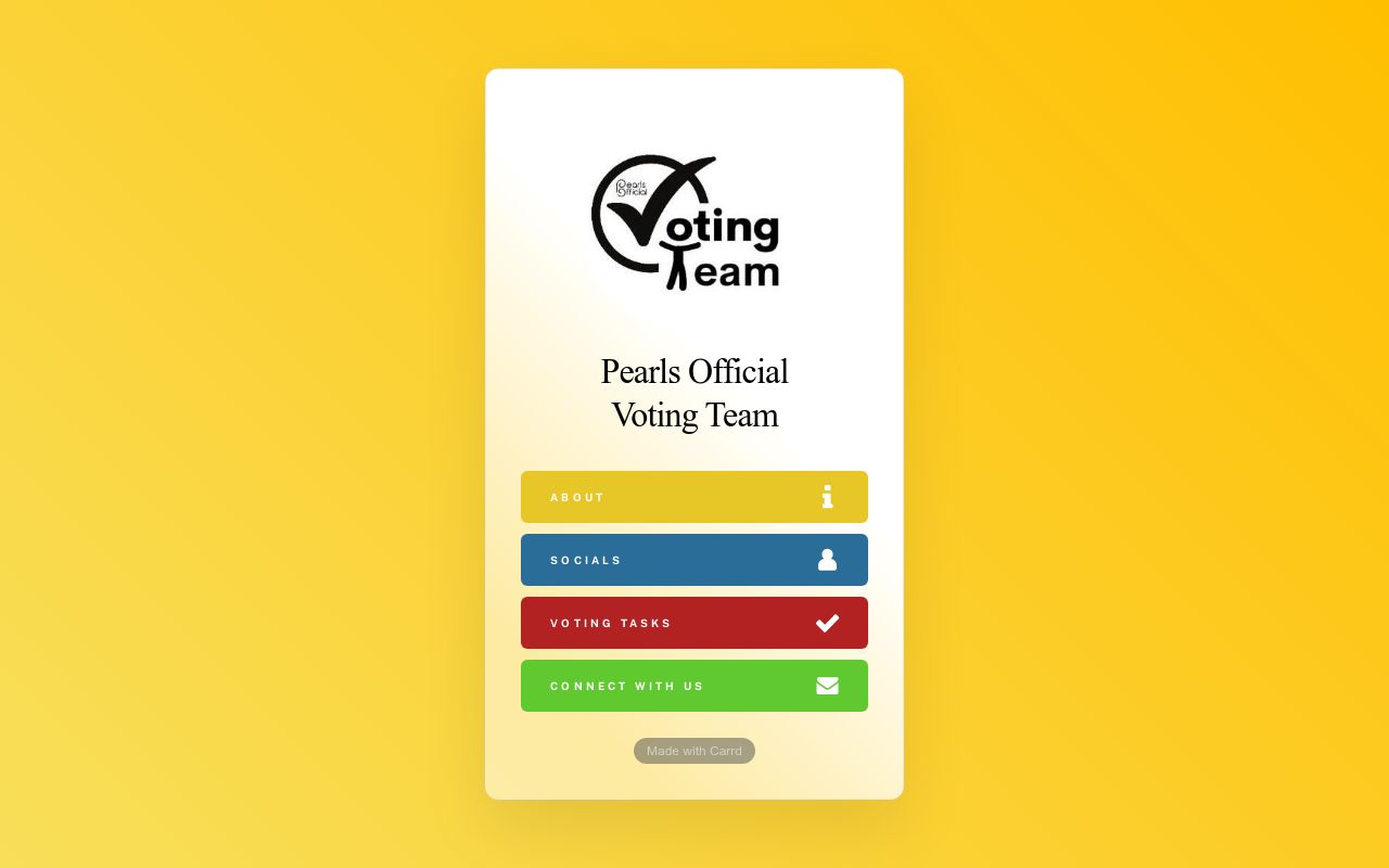 PHP Voting Team CARRD